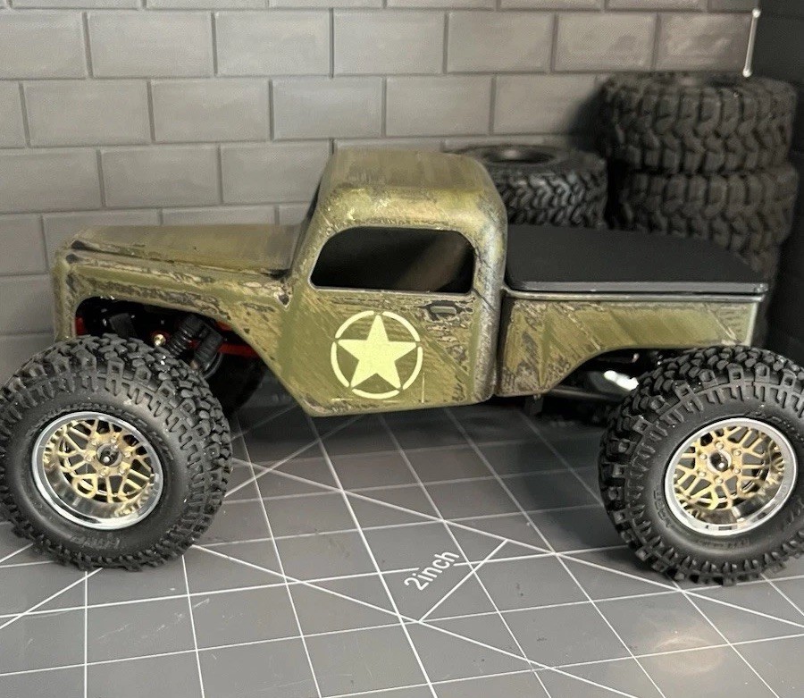 Custom Painted! Scx24 Comp Wagon And Chassis | eBay