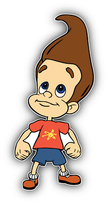 Jimmy Neutron Cartoon Funny Sticker Bumper Decal - ''SIZES'' | eBay