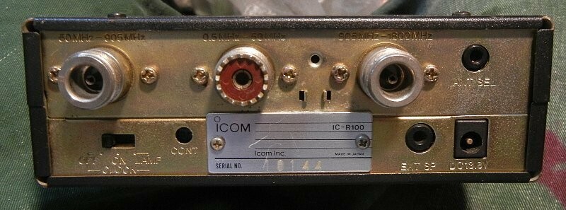 ICOM IC-R100 Receiver 500-1800MHz AM/NFM/WFM From Japan | eBay