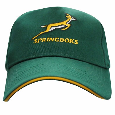 Official Springboks Rugby Fans Baseball Cap Adults South Africa Rugby ...