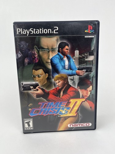 TIME CRISIS II 2 Shooting Game for PlayStation 2 PS2 CIB W/Reg card ...