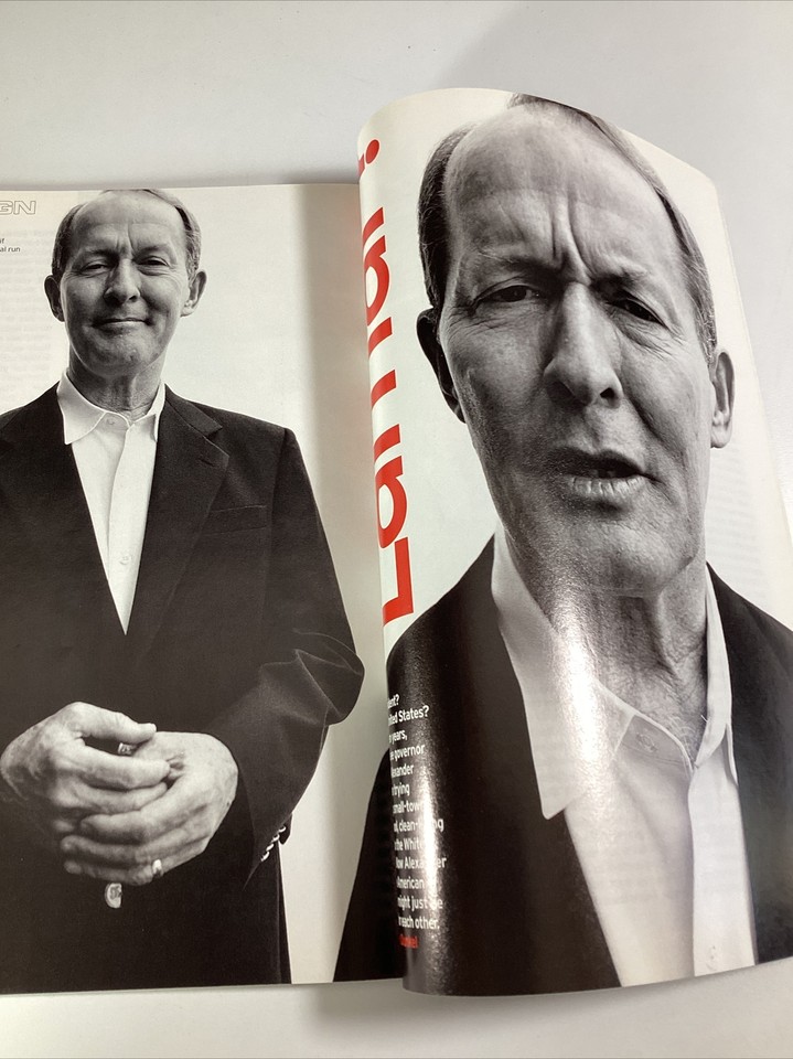 George Magazine JFK Jr 1999 Ben Stiller Ricky Martin Bono Clinton Bush ...