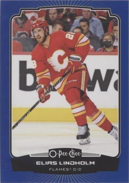 2022-23 O-Pee-Chee - Blue Border #78 Elias Lindholm for sale online | eBay
