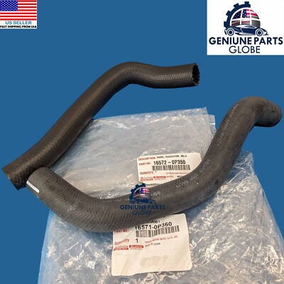 GENUINE OEM TOYOTA 2016-2023 TACOMA 3.5L UPPER & LOWER RADIATOR COOLANT ...