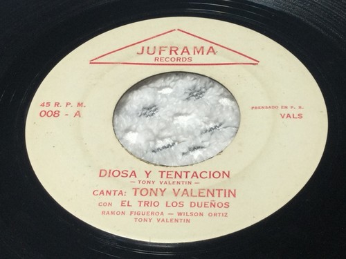TONY VALENTIN CON EL TRIO LOS DUEÑOS / DIOSA Y TENTACION / MIL VECES ...