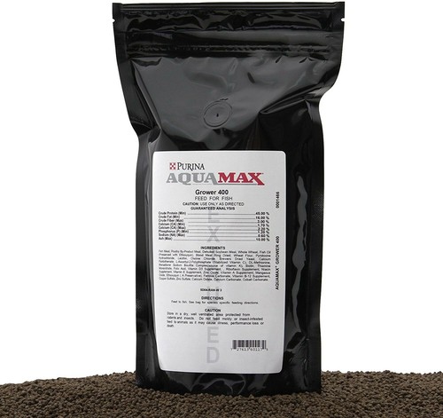1.5 lbs Purina AquaMax Grower 400 Floating Fish Food For Aquarium and ...