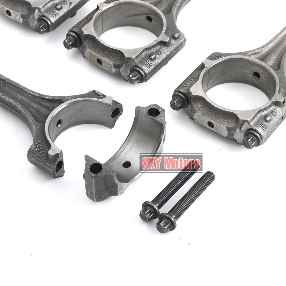 OE 4pcs Connecting rod Conrod Ø20mm Pin For VW GTI Audi A4 2.0TFSI BPY ...