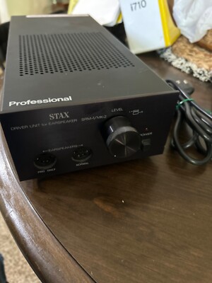 Stax SRM-1/MK-2 Driver Unit Professional - Audiophile Dream Piece B3182 ...