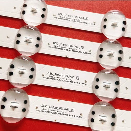 LED Backlight strips(4) for LG 65UM6900PUA 65UK6090PUA SSC Trident ...