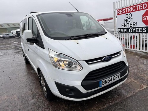 64 Plate Ford Transit Custom Ltd 2.2 E-Tech crew cab needs clutch ...