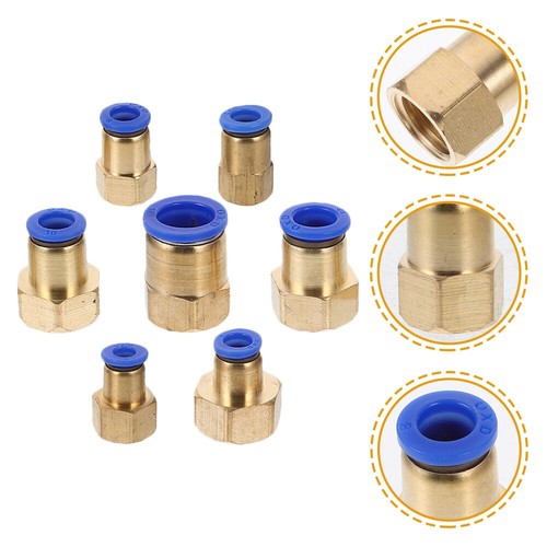 7 Pcs Connector Hose End Fitting Air Fittings Assortment | eBay
