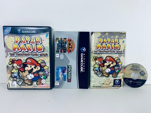 Paper Mario The Thousand Years Door Nintendo GameCube PAL - VGC - Fast ...