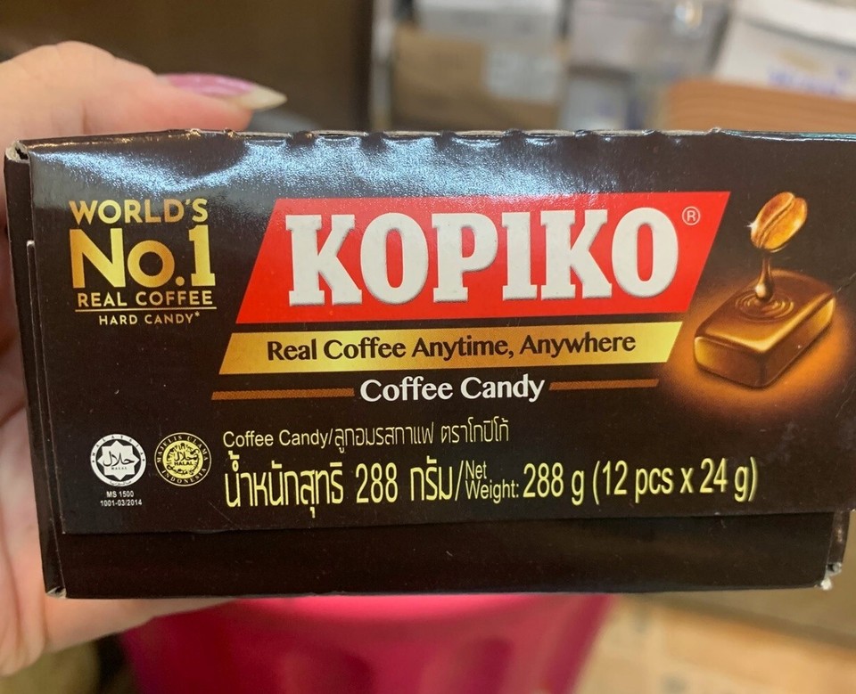 2 Boxes Kopiko Real Coffee Candy Stick Pack Original Hard Candies Party ...