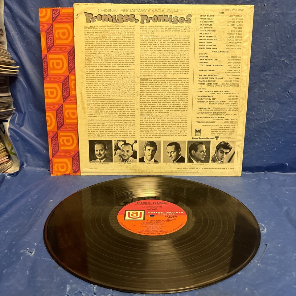 Promises, Promises (Original Broadway Cast Album) - 12" VINYL RECORD ...