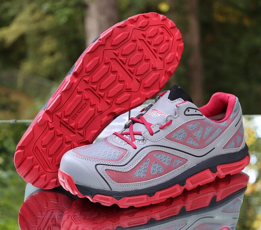 Red Wing Aluminum Toe Athletic Safety Shoes Men's Size 11 Red Wing Aluminum Toe Athletic Safety Shoes Men's Size 11