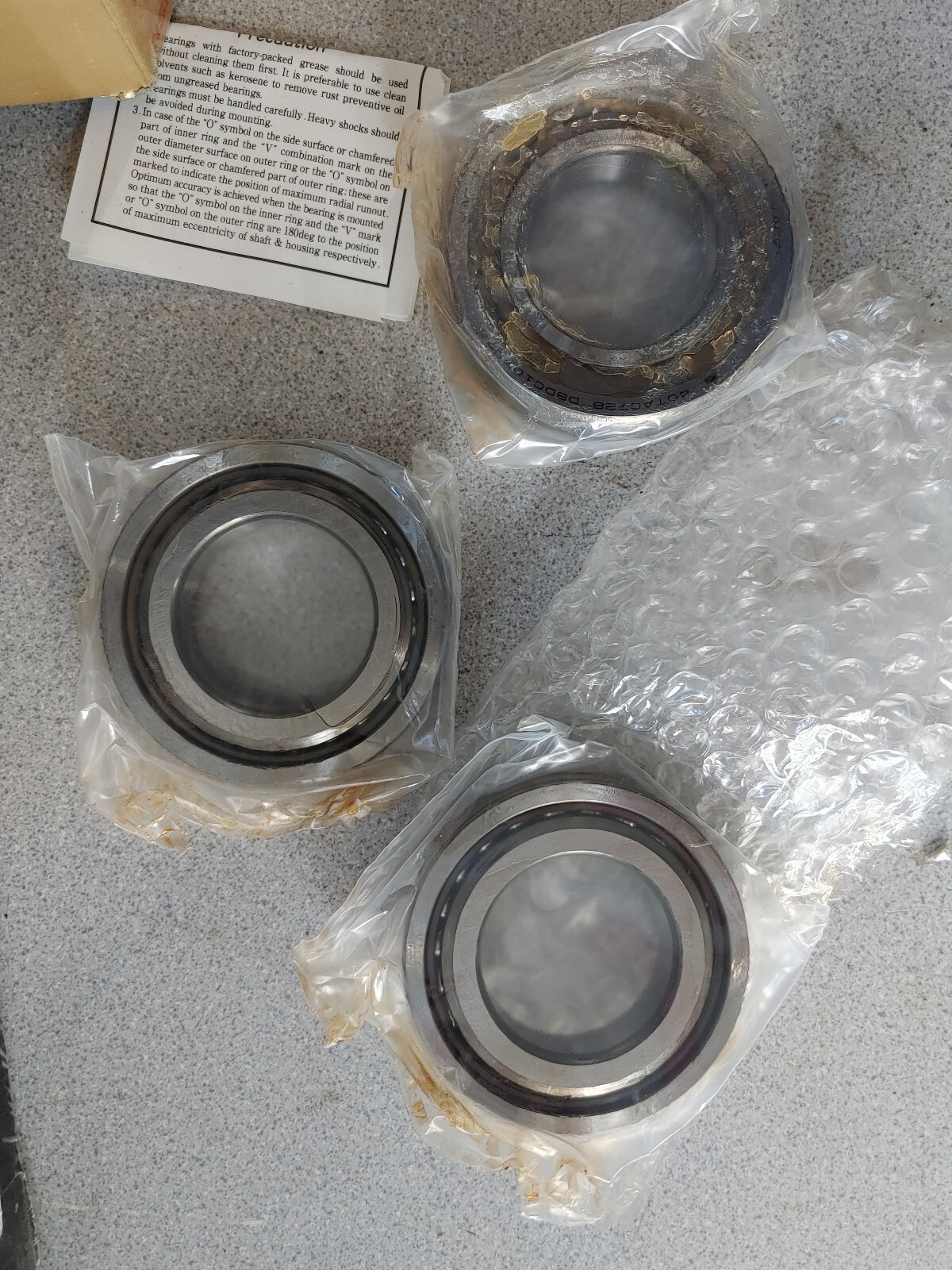 NSK 40TAC72BDBDC10PN7A Bearing M009-0036-40 AS2S (GEE) | eBay