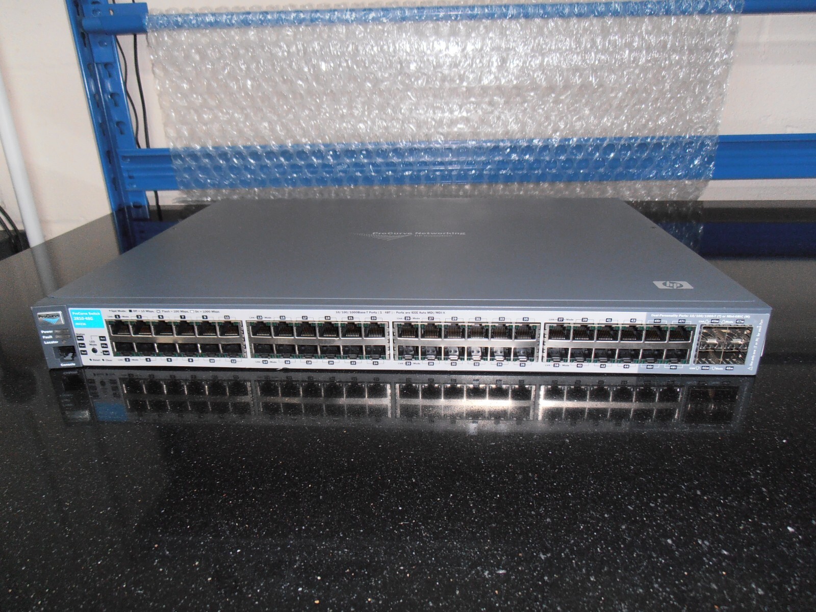 HP Procurve 2810-24G J9022A 48 Port Gig Switch 4 SFP | eBay UK
