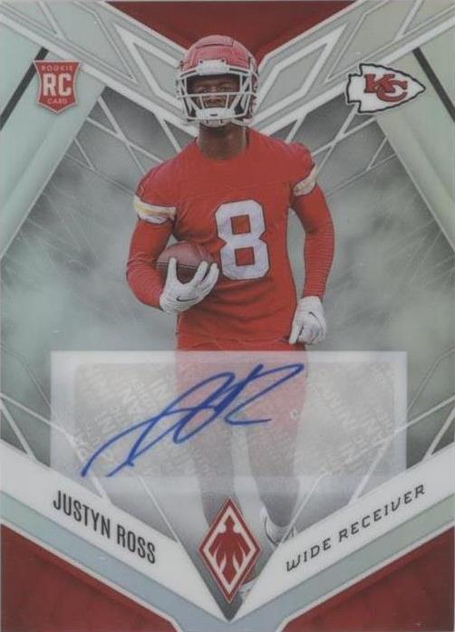 2022 Panini Phoenix - Rookies Justyn Ross #152 Silver Autographs (AU ...