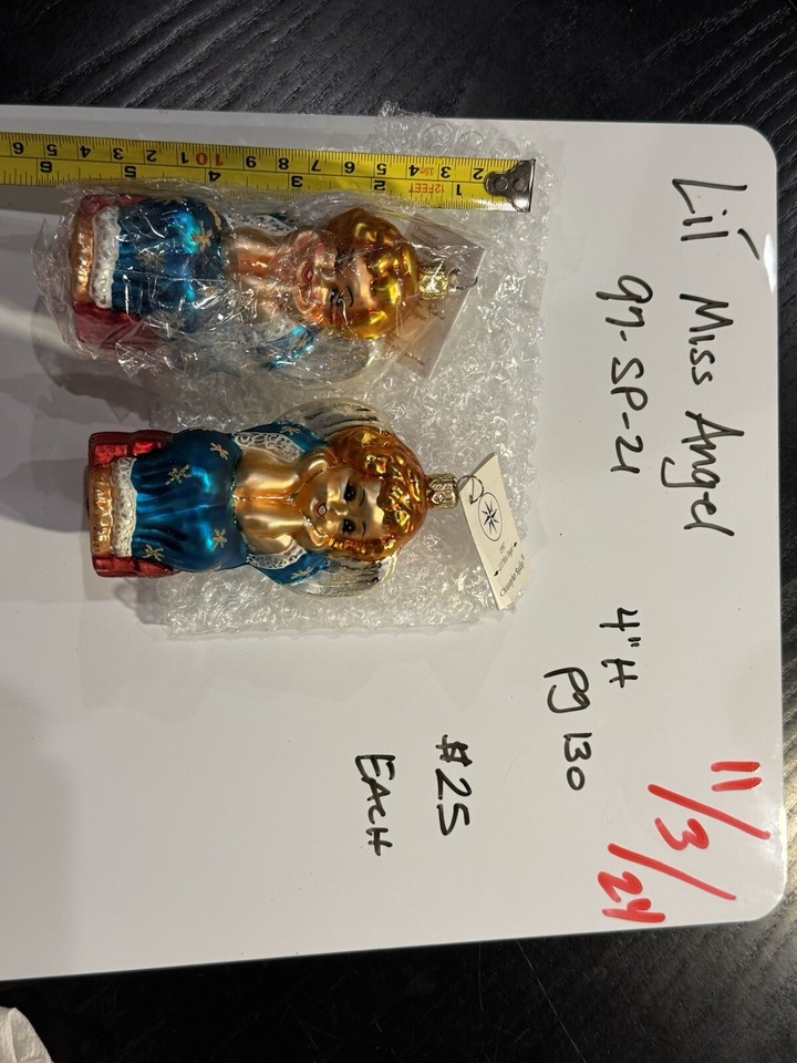 Christopher Radko Little Miss Angel | eBay