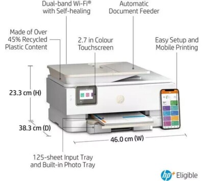 HP ENVY Inspire 7924e All-in-One Wireless Inkjet Printer & Instant Ink ...