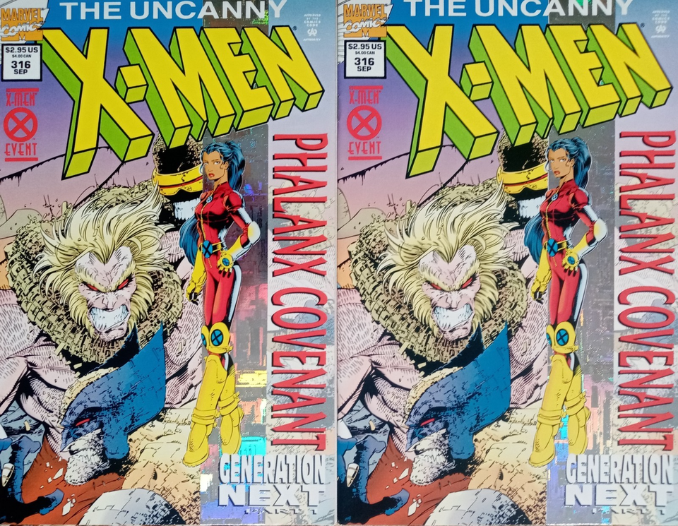 The Uncanny X-Men Annuals Special Event Foil Covers Job Lot 1994/2000 ...