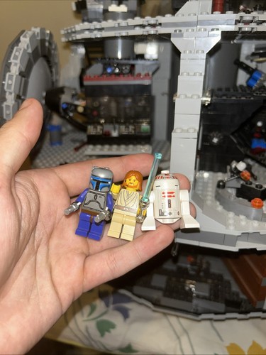 Lego Star Wars - 7153 Jango Fett Minifigure with Balaclava Head SW0053 ...