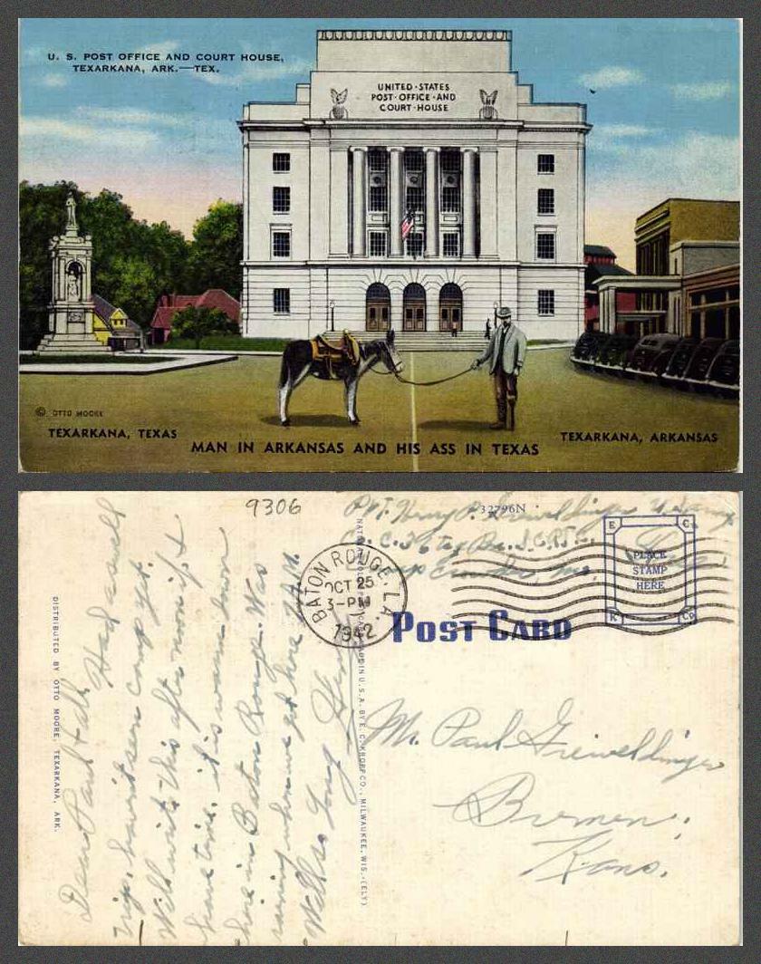 ARKANSAS Texarkana VINTAGE POSTCARD | eBay