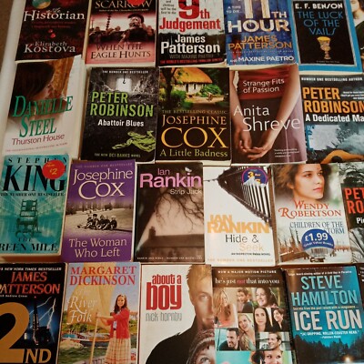 Fiction Paperback Book Bundle - Mix Genres - Wholesale Job Lot 5/10/20 ...