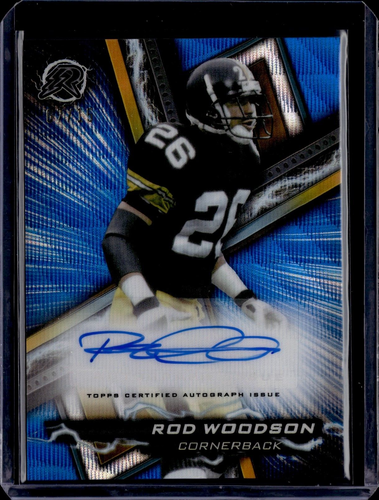 2023 Topps Composite Autograph Blue Wave Rod Woodson 7/15 | eBay