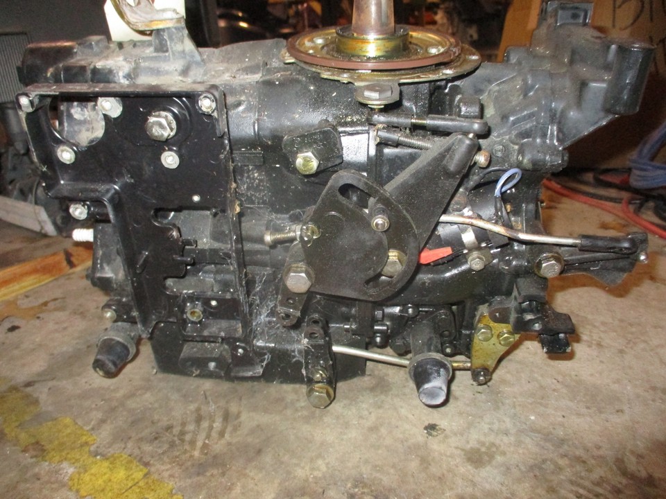 Johnson 48hp SPL 2 stroke outboard crankcase powerhead | eBay