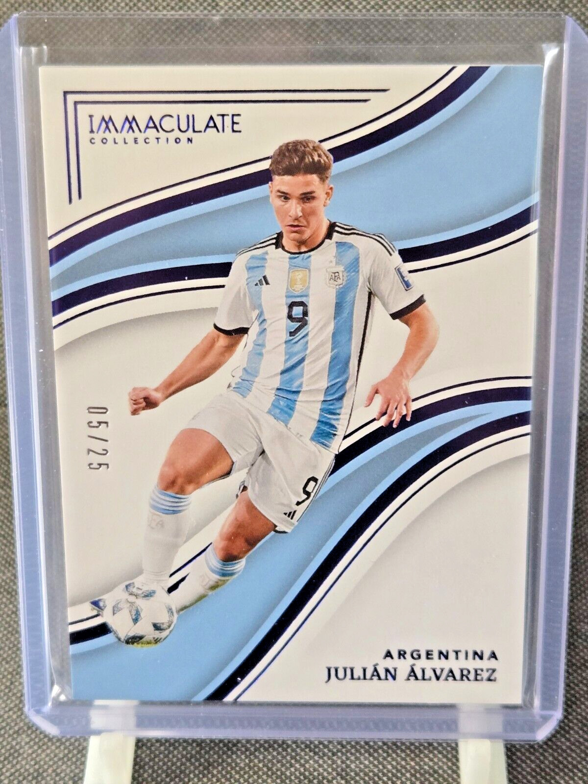 Julian Alvarez 2024 Panini Immaculate Collection #18 Memorabilia ...