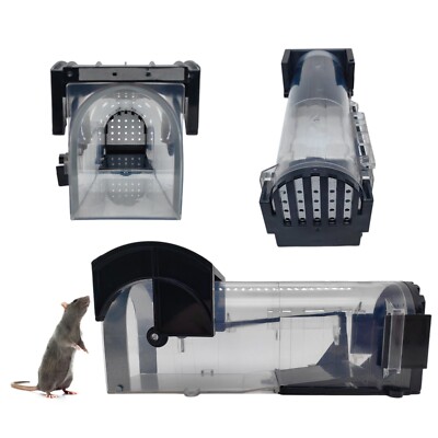 No Touch Mouse Trap Humane Traps Enlarged Smart Rodent Trap,Pets ...