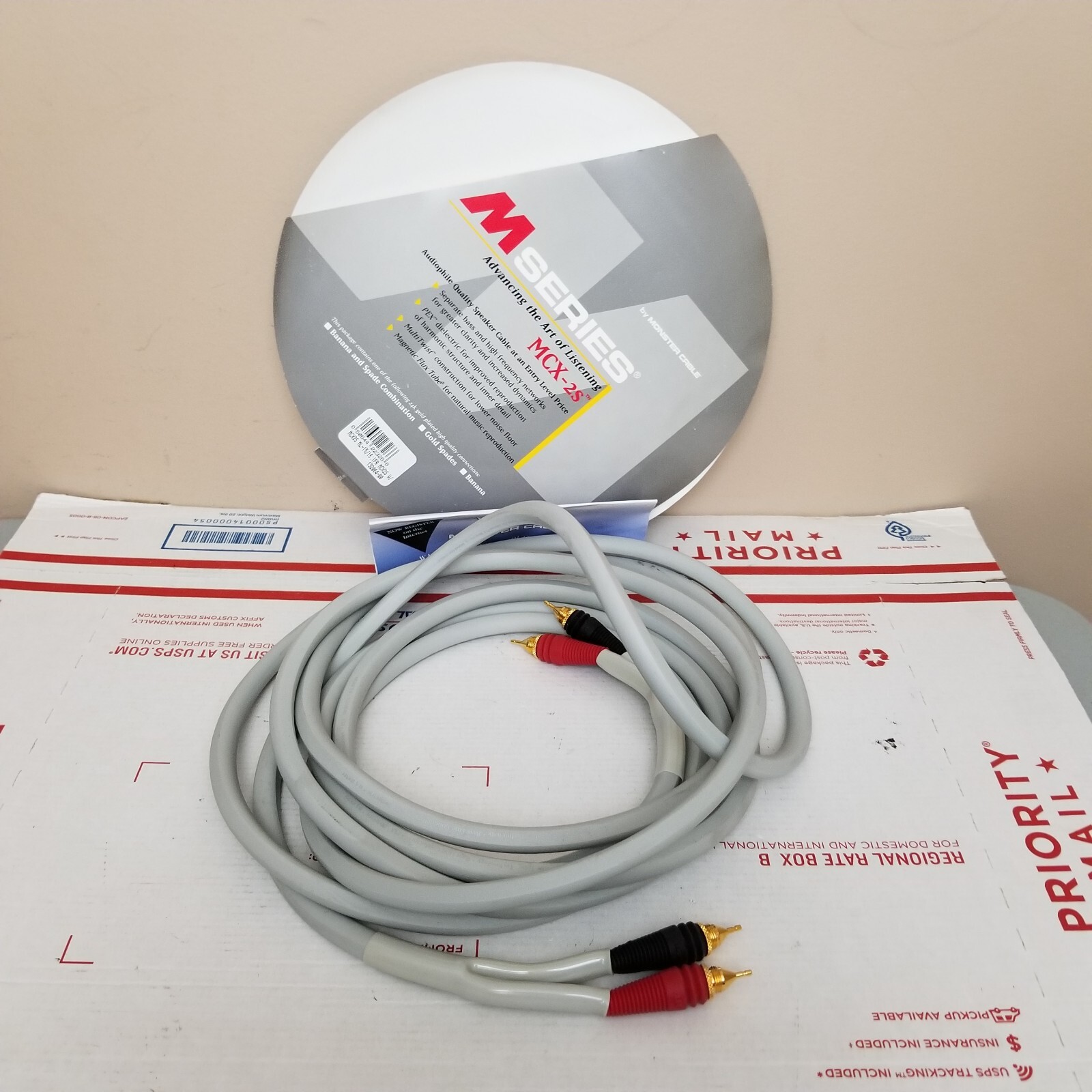 Monster Cable M Series Speaker Cables MCX-2S 15 ft - 1 Cable | eBay