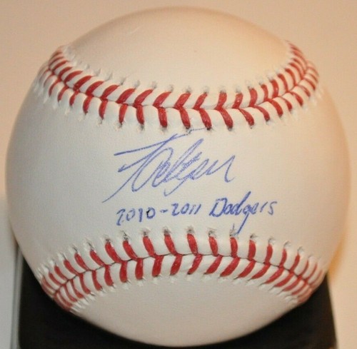 Trent Oeltjen 2010 2011 Los Angeles Dodgers Autographed Signed ML ...