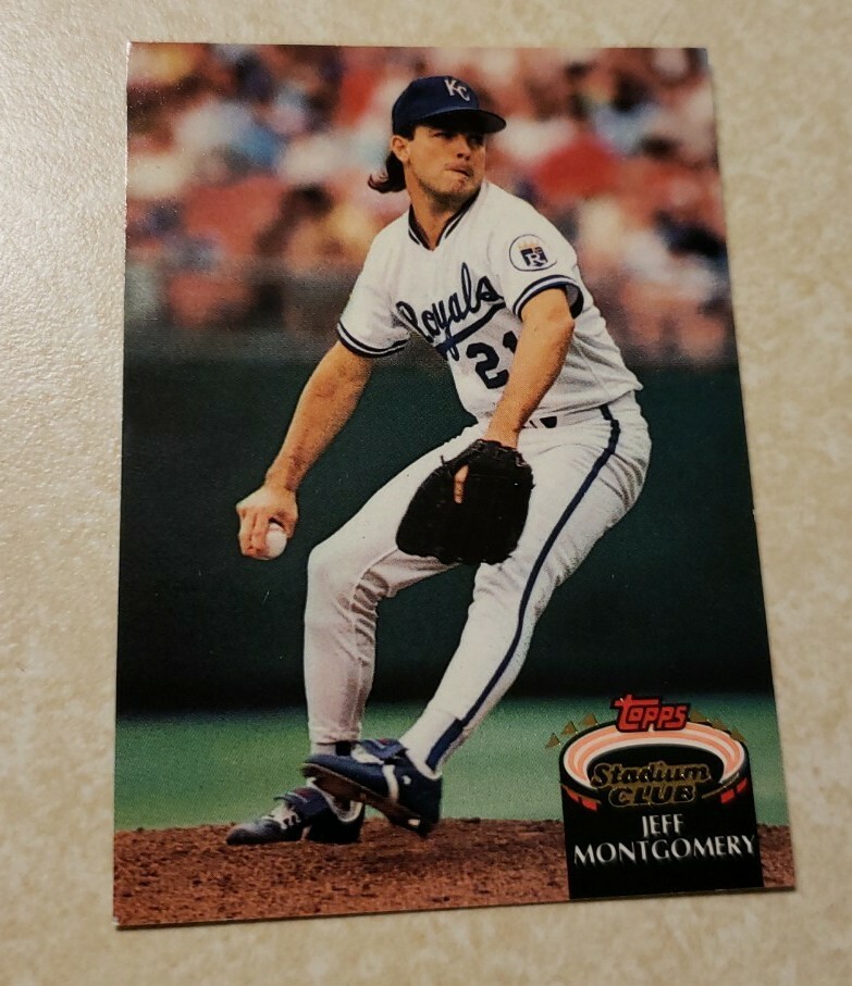 topps stadium club 1992 baseball card Jeff Montgomery | eBay