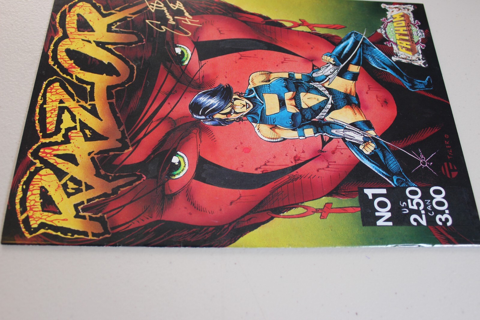 Everette Hartsoe's RAZOR # 1 - Fathom Press & London Night - Signed by ...