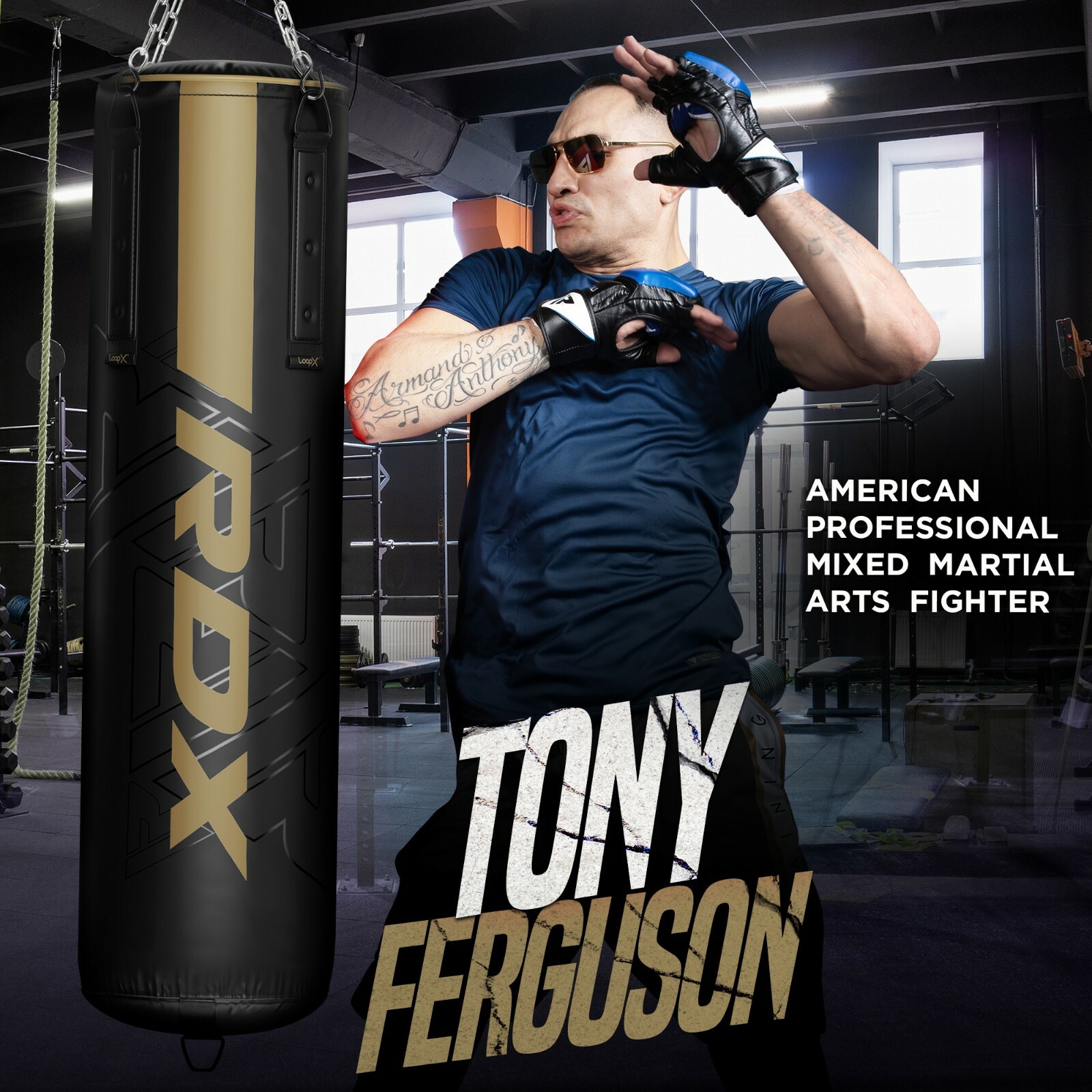 Boxing Punch bag by RDX, Filled Heavy Bag, Boxing Bag, 4/5 FT Training ...