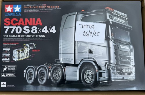 Tamiya 56371 1:14 Scania 770S 8x4/4 RC Truck | eBay UK