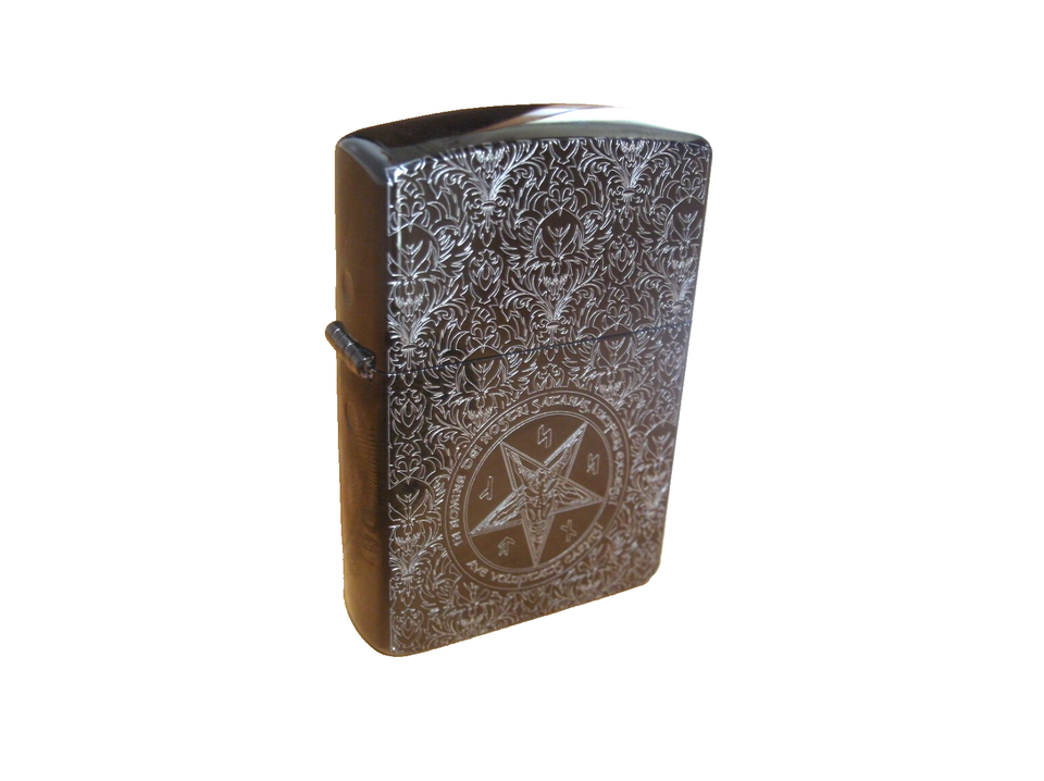 Black Ice Satan Warsong Windproof Lighter Smoking Accessories New | eBay
