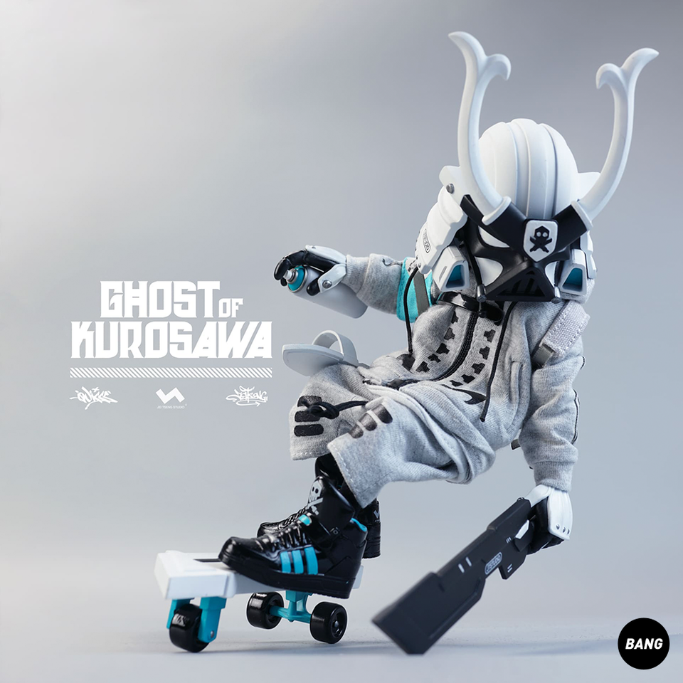 J.T STUDIO×QUICCS Ghost of Kurosawa 1/8th Scale Action Figure New In ...