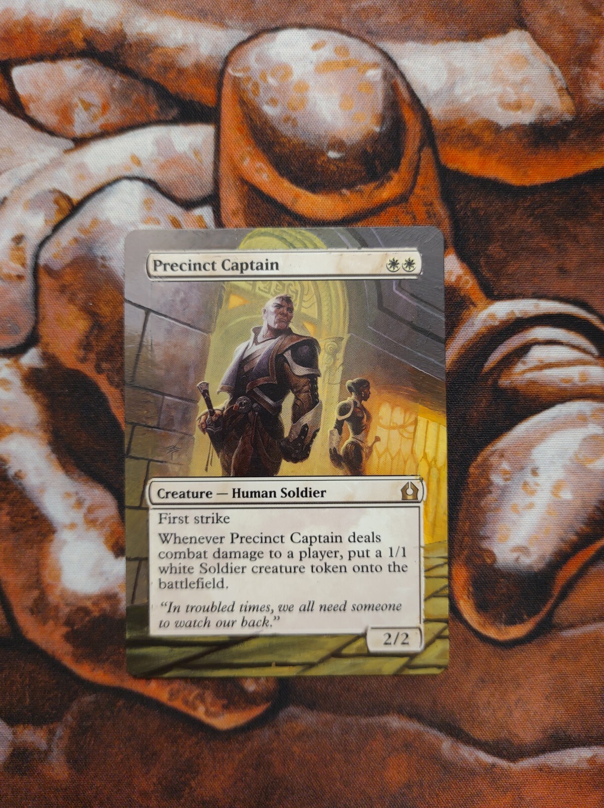 Magic the Gathering Precinct Captain Hand Painted Unique Custom MTG ...