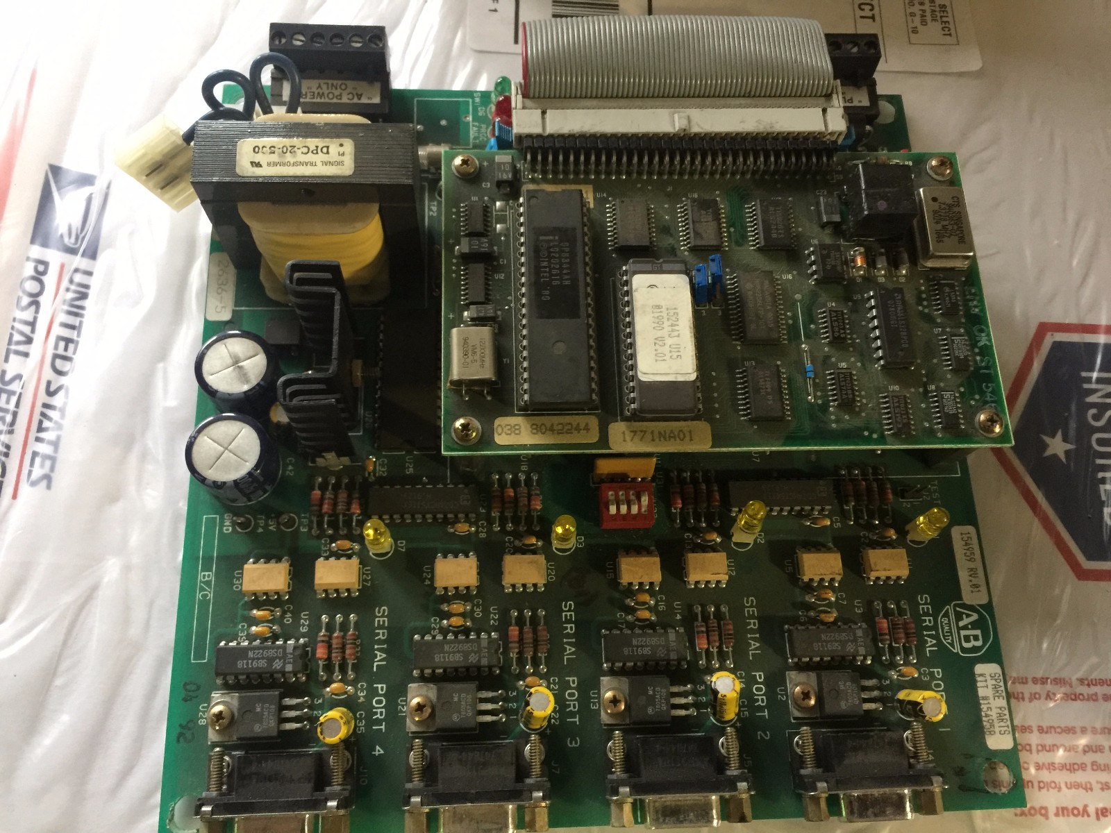 ALLEN BRADLEY REMOTE I/O INTRFCE KIT/VER2.01 154958 | eBay