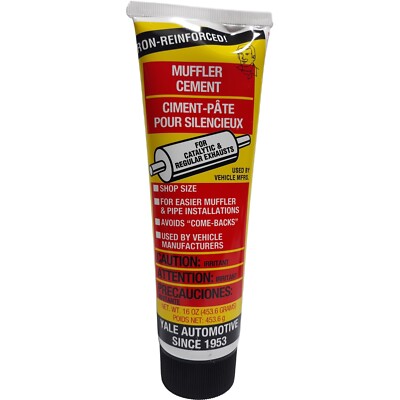 Yale Muffler Cement Exhaust Putty Walker 35958 16oz Tube MC16 3 DAY ...