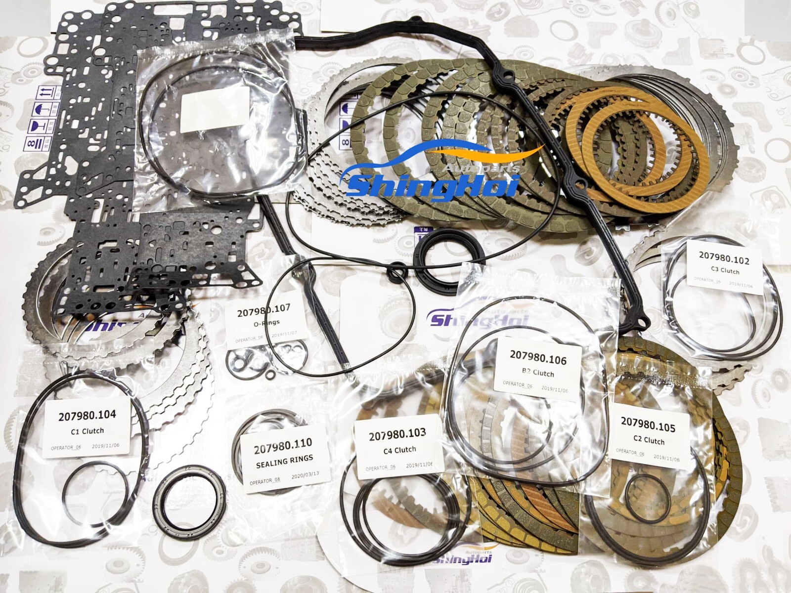 AA80E TL80SN Auto Transmission Overhaul Master Rebuild Kit For TOYOTA ...