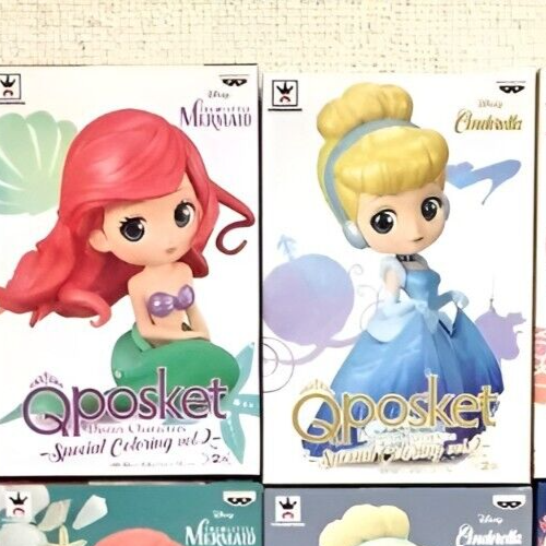 Q posket Disney Princess 18 Pieces Set First Edition + Special Color ...