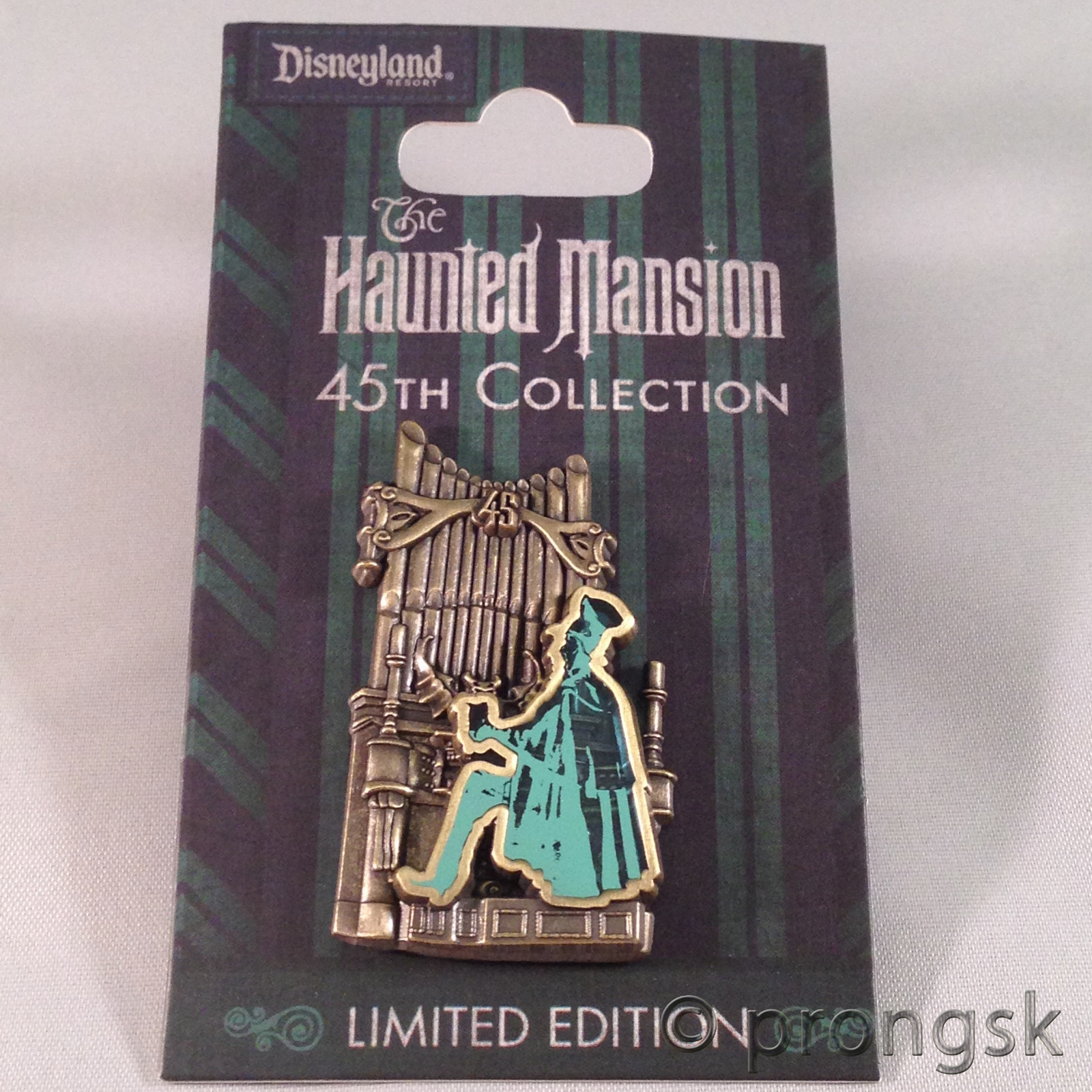 Disney Pin Organist Haunted Mansion 45th Anniversary Organ Player LE ...