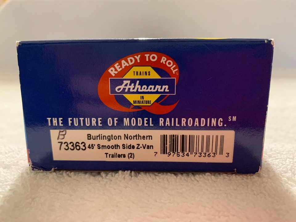 Athearn HO Scale Ready To Roll 40' & 45' Vans and Trailers each sold ...