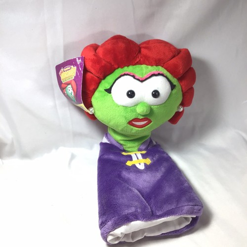 Princess Petunia Puppet Big Idea Worship Asparagus Plush Tag 2009 New ...