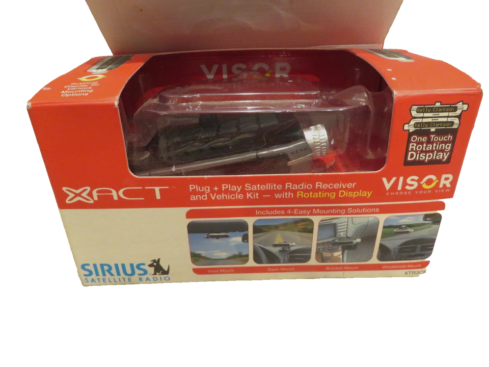 XACT Sirius Satellite Radio Receiver - Model XTR3CK - NEW | eBay