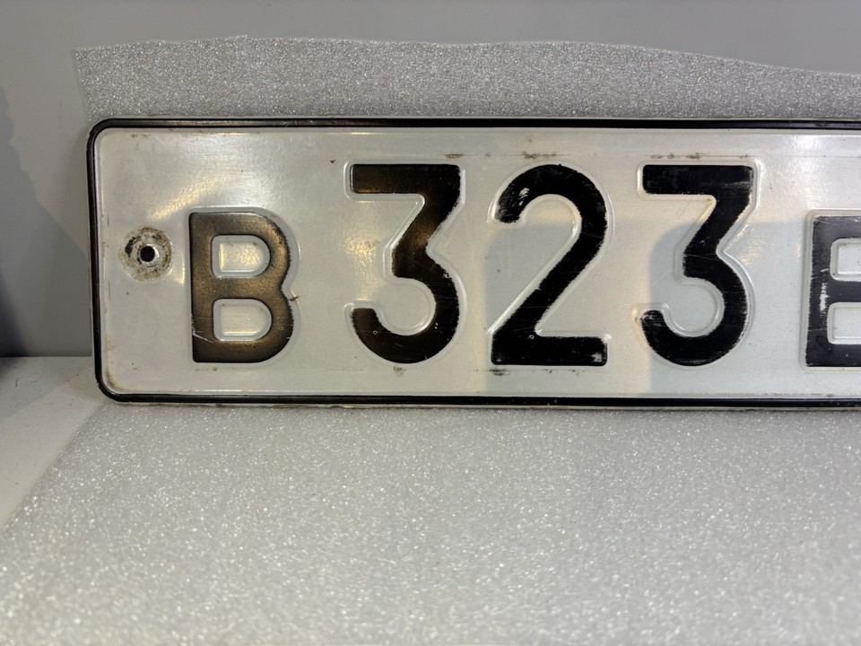 Donetsk DPR Breakaway State Number License Plate Genuine Used Condition ...